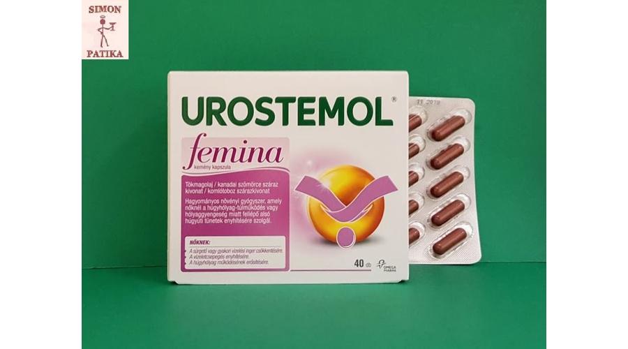 Urostemol Femina kemény kapszula 40db - Simon Webpatika